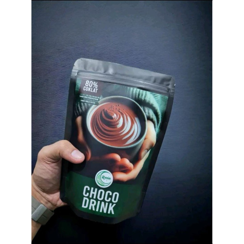 Rania Choco Drink | 500gm | 80% Chocolate Powder Dengan Kurma Dan Madu ...