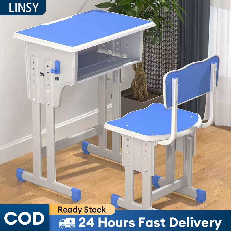 Elevatable Study Table With Chair Set/ Children Kids Study Desk ...