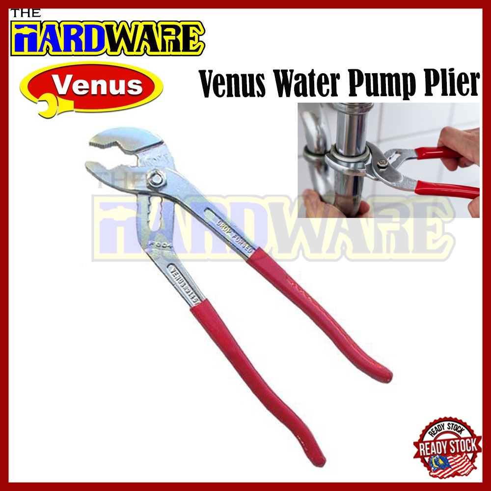 10" Venus Water Pump Pliers Plumbing Plier Pipe Wrench/Plier/Groove ...