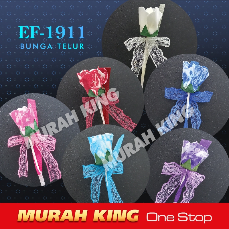 BUNGA TELUR 50pcs "2024 Design Baru " / Egg Flower / BUNGA TELUR MURAH ...