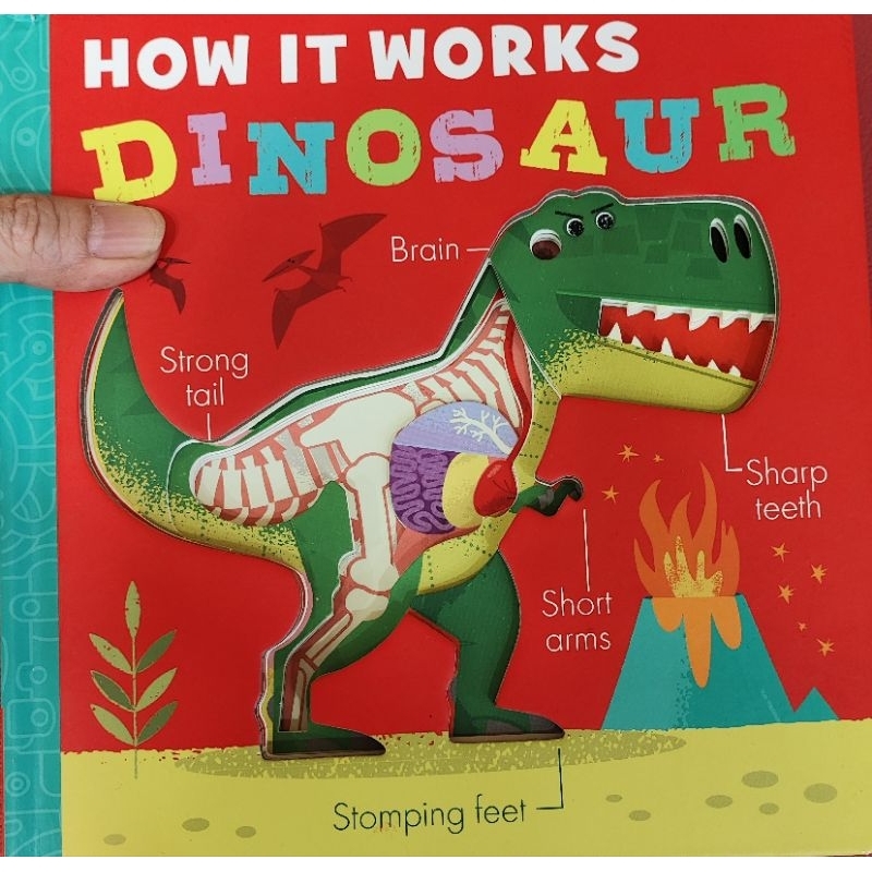 How It Works - Dinosaur ( board book) by Tiger Tales 100% original ...