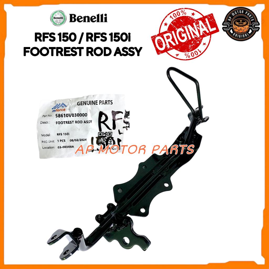 100% ORIGINAL BENELLI RFS150i RFS 150i & R18i R18 FRONT FOOT REST BAR ...