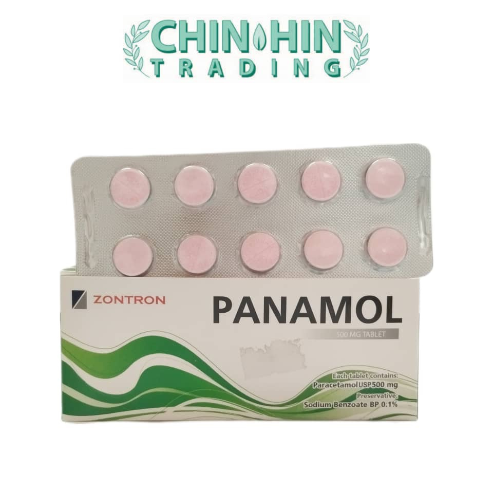 [ZONTRON] Panamol 500mg Tablet ( 10 X 10 Tablets ) | Shopee Malaysia
