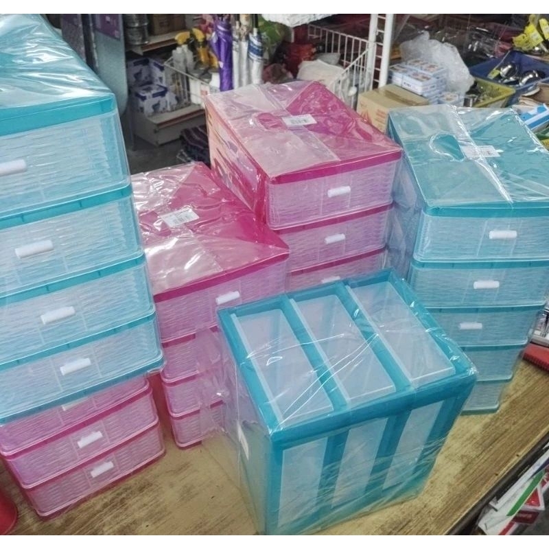 A3 Mini Drawer/ 5tier Drawer /Drawer bertingkat /Rak laci/Cabinet 3Tier ...