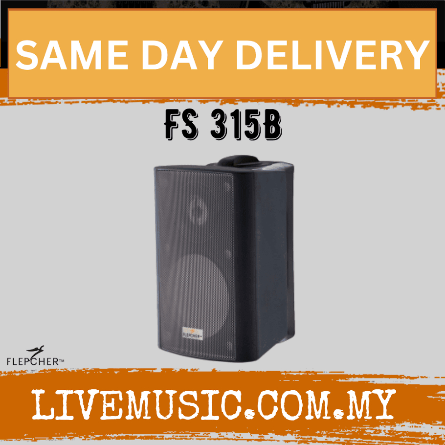 Flepcher FS-315 Fashion Speaker - Black / White ( FS315 / FS 315 ) | Shopee Malaysia