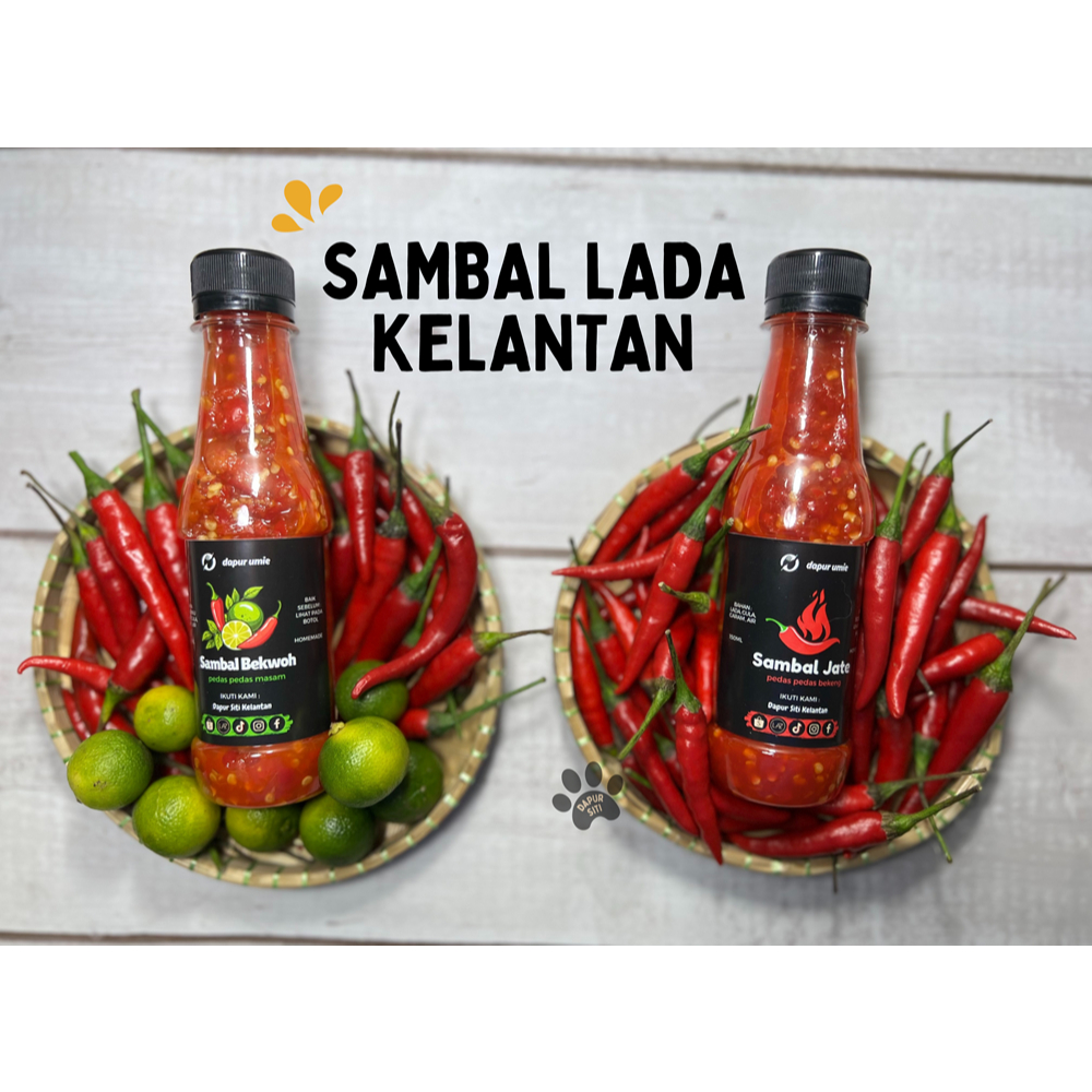 Sambal Lada kelantan Dapur Siti | Shopee Malaysia