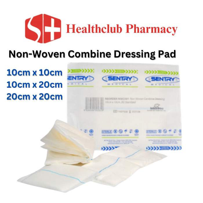 SENTRY Non-Woven Combine Dressing Pad, Sterile Combine Dressing Pad 1 ...