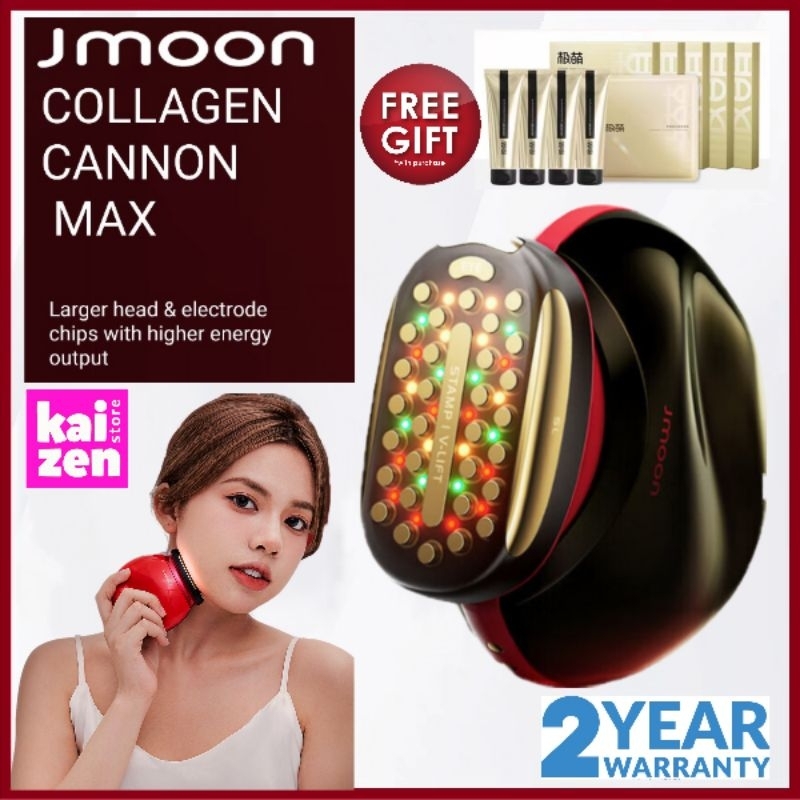 📢KAIZEN STORE MALAYSIA 📢 JMOON MAX 32 POLE RADIO FREQUENCY BEAUTY INSTRUMENT EMS MICROCURRENT ...