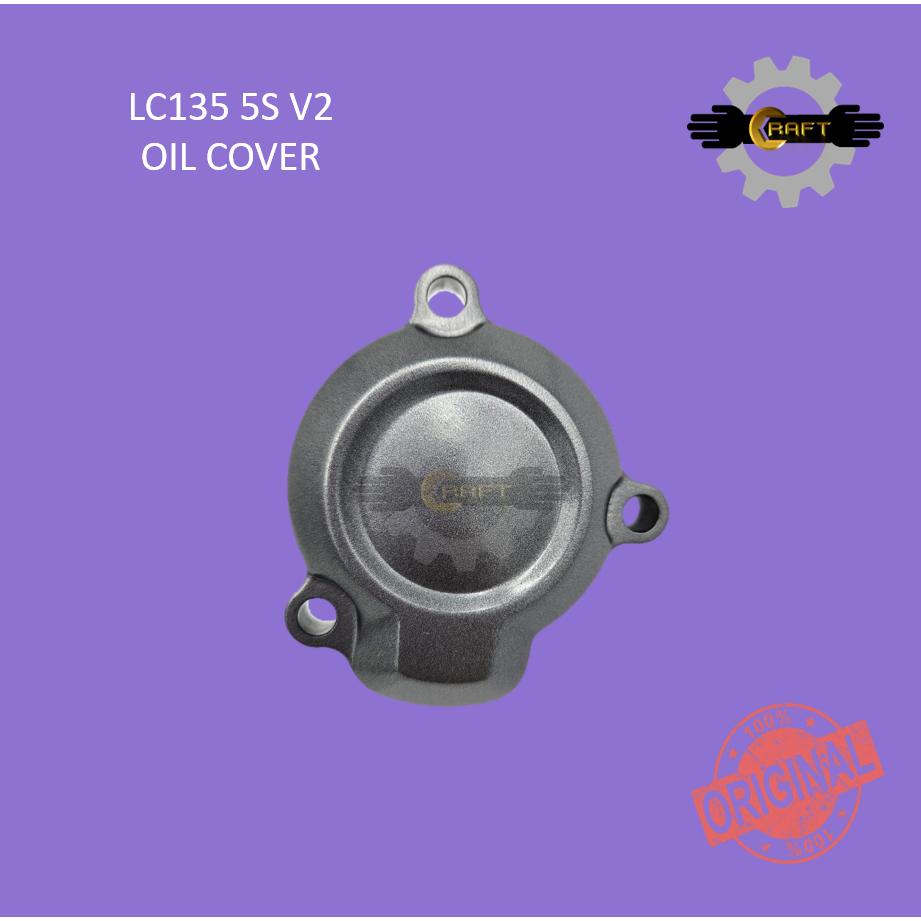 YAMAHA LC135 5S V2 OIL COVER 100% ORIGINAL FUEL OIL COVER | Shopee Malaysia