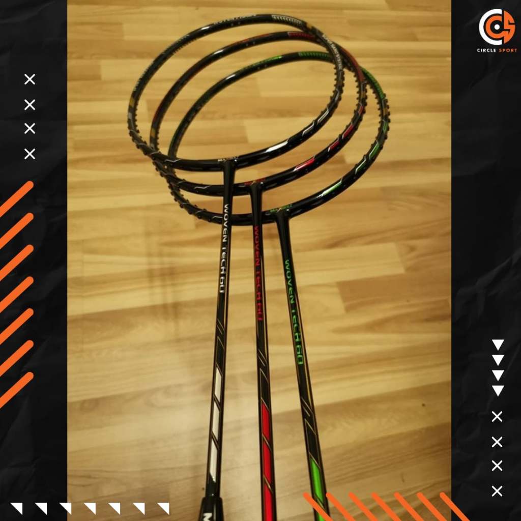 Maxbolt Woven Tech 60 (4U/G5)Head Heavy Badminton Racket Original 100% ...