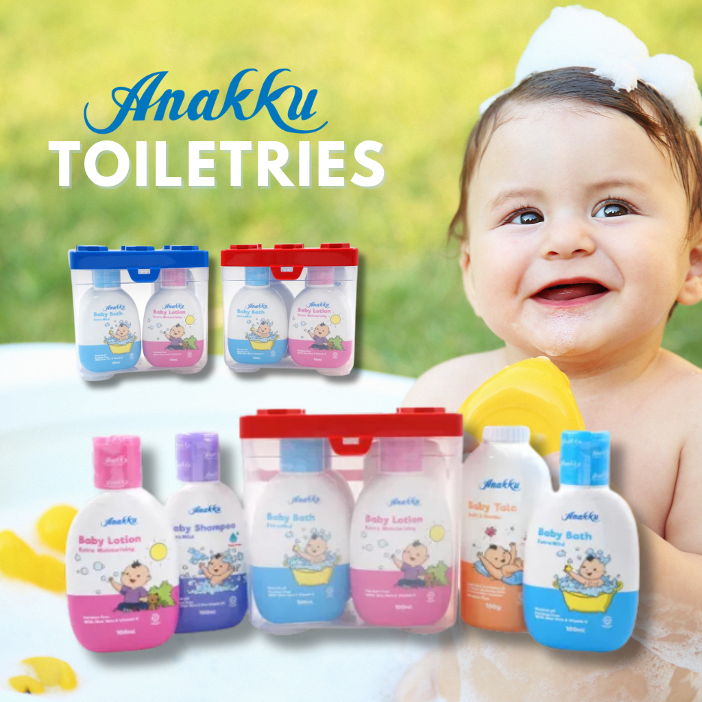 Anakku Toiletries / Anakku Toiletries Set / Anakku Baby Bath / Baby ...