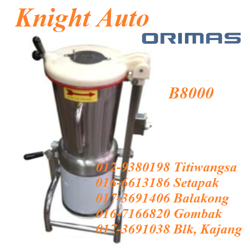 ORIMAS Vegetable Blender B8000 / B20000 | Shopee Malaysia