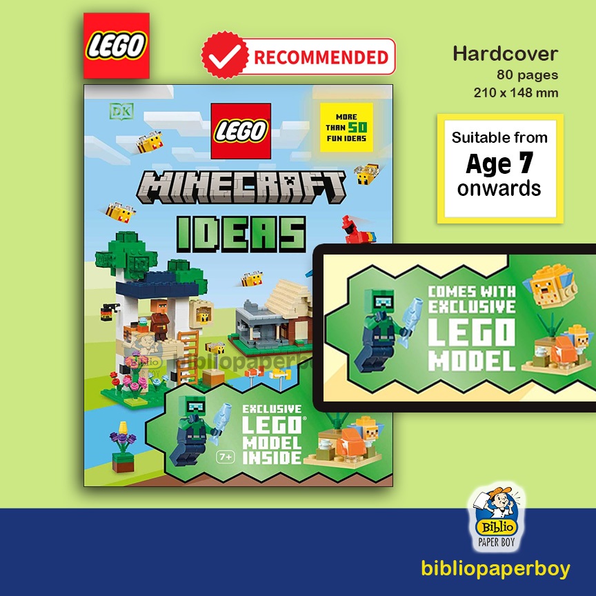 Lego® Minecraft Ideas by DK | Shopee Malaysia