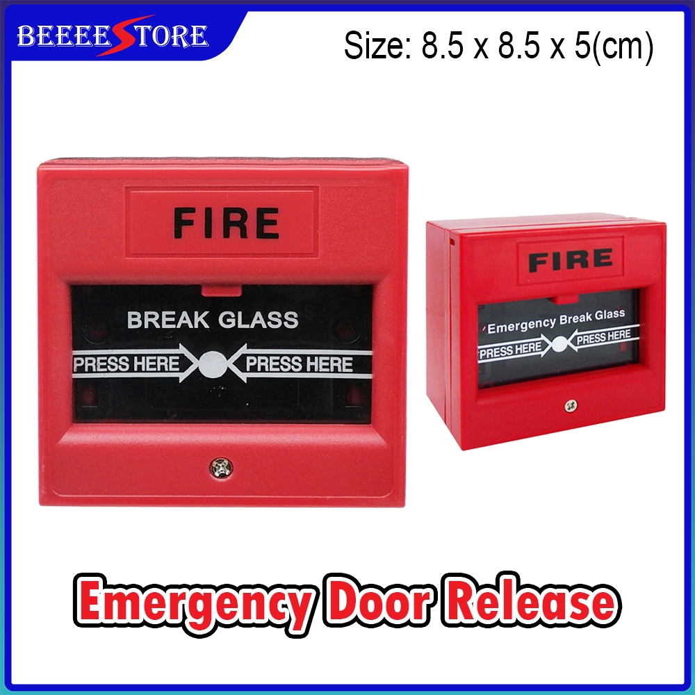 EMERGENCY BREAK GLASS FIRE EXIT ESCAPE SECURITY | Shopee Malaysia