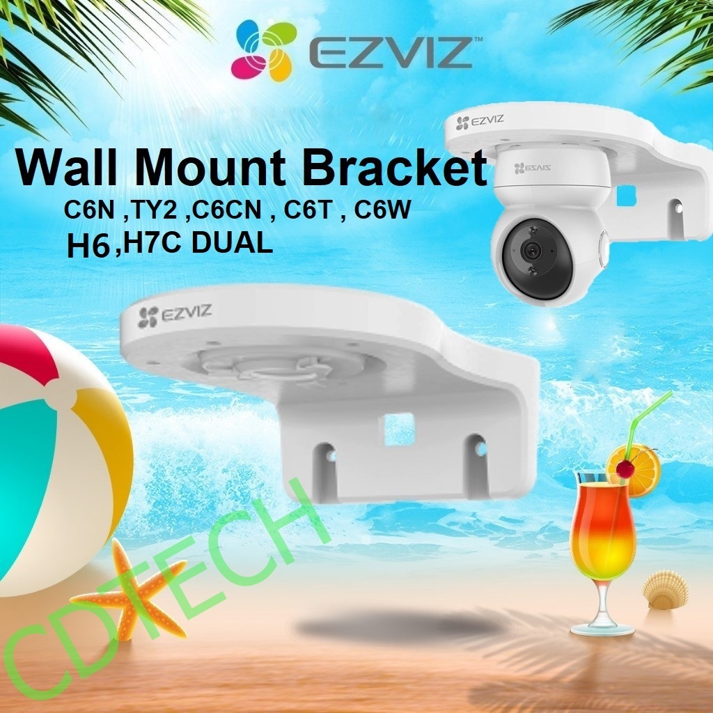 EZVIZ Wall Mount Bracket Compatible with EZVIZ C6 H7C C4W C6C C6N C6CN TY2 C6TC H6 H7C CS-CMT ...