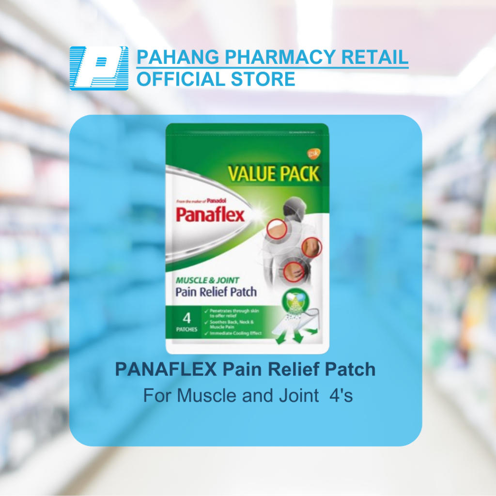 PANAFLEX Pain Relief Patch For Muscle and Joint 4's | Shopee Malaysia