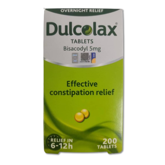 DULCOLAX Effective Constipation Relief 5MG Tablets 20'S / 30'S / 200'S ...