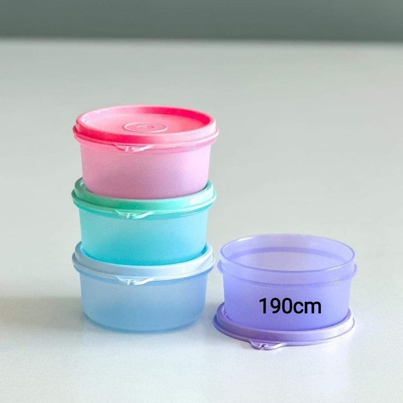 Small Round Container 190ml (4pcs) | Shopee Malaysia
