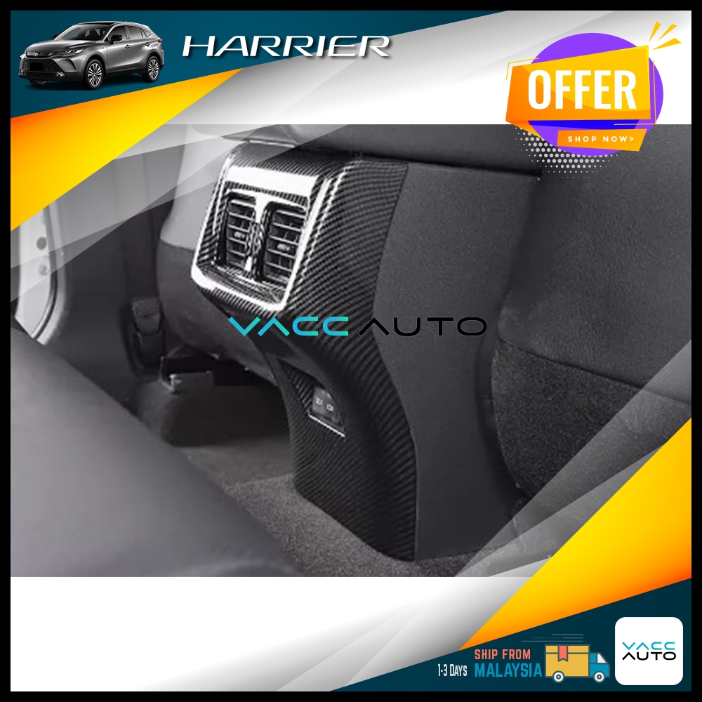 Toyota Harrier 4th Gen XU80 Rear Aircond Vent Cover Rear Aircond Vent ...