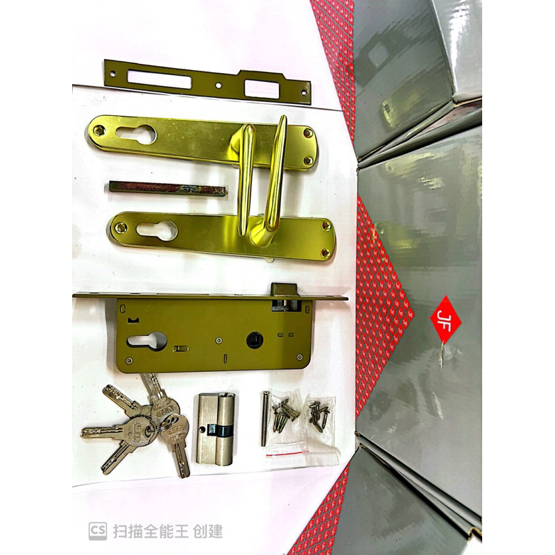 JF 7011 GRILLE DOOR LOCK MORTISE LOCK HANDLE ENTRANCE IRON DOOR GATE ...
