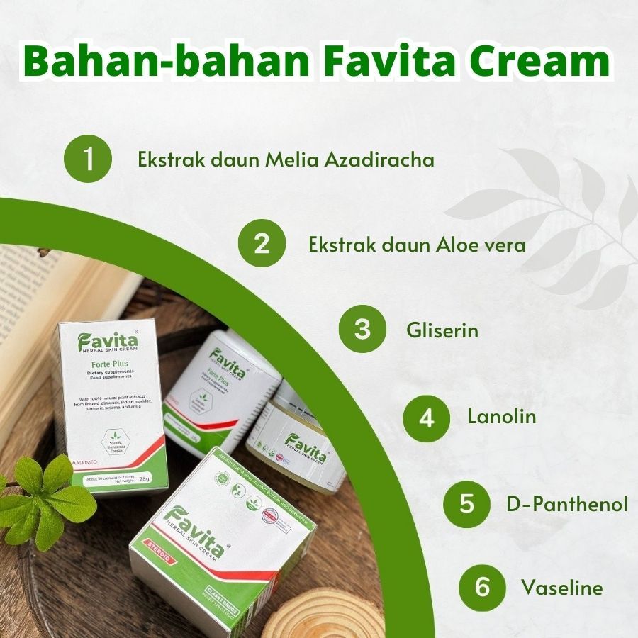Favita Cream Ubat Gatal Kulit Untuk Eczema Dan Psoriasis Krim Eczema ...
