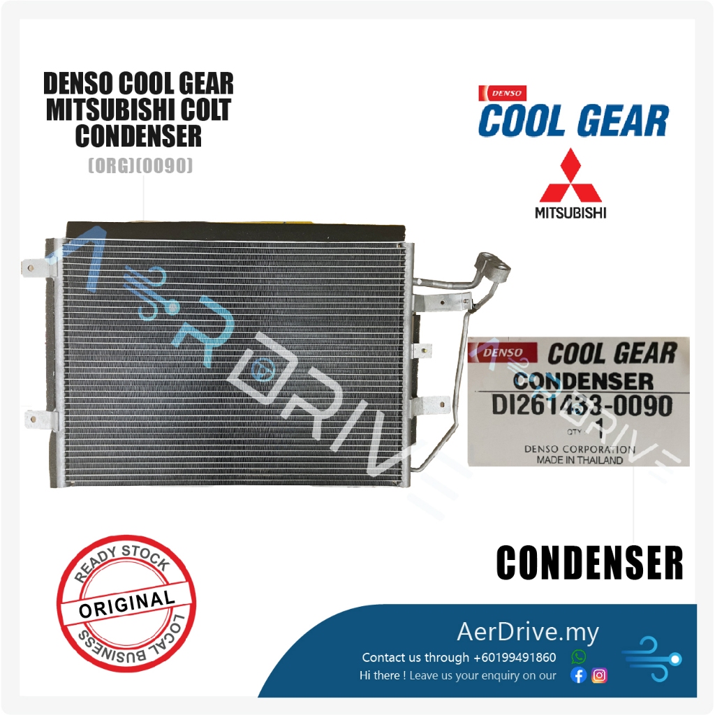 DENSO COOL GEAR ORIGINAL MITSUBISHI COLT CONDENSER 0090 | Shopee Malaysia