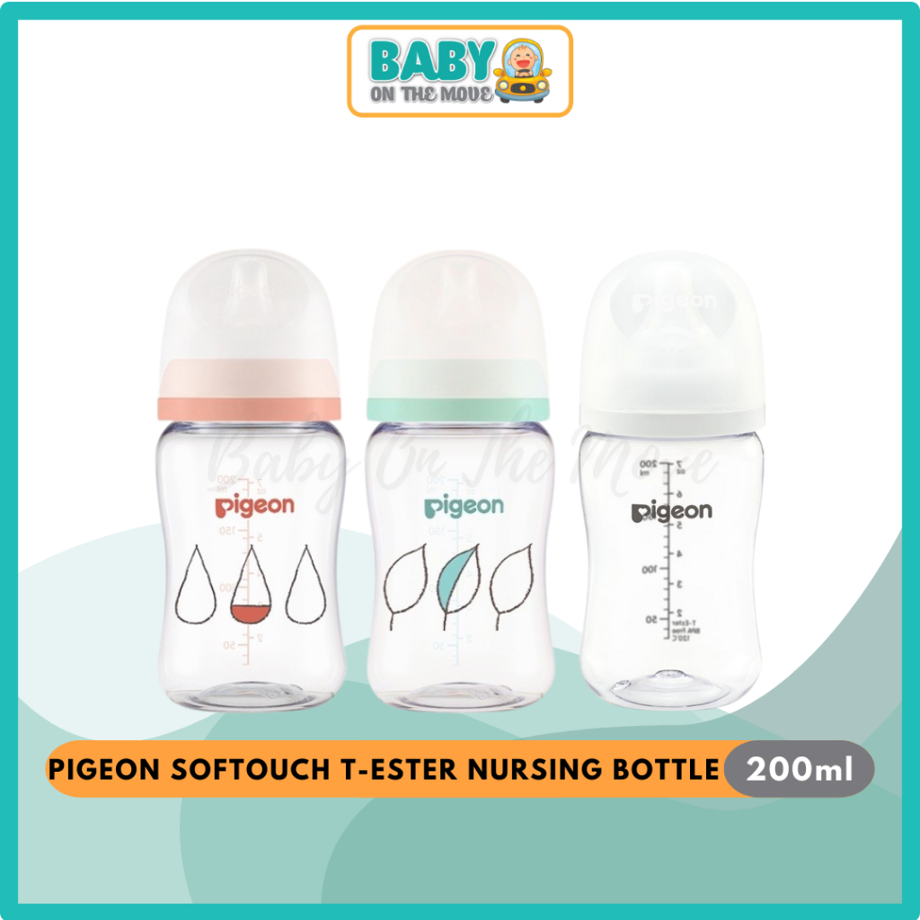 PIGEON SofTouch T-Ester Nursing Bottle 200ml 7oz Botol Susu Bayi | Shopee Malaysia