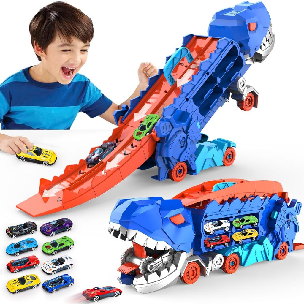 Dinosaur Eating Cars Dinosaur Swallowing Truck Hot Wheels Dinosaur ...