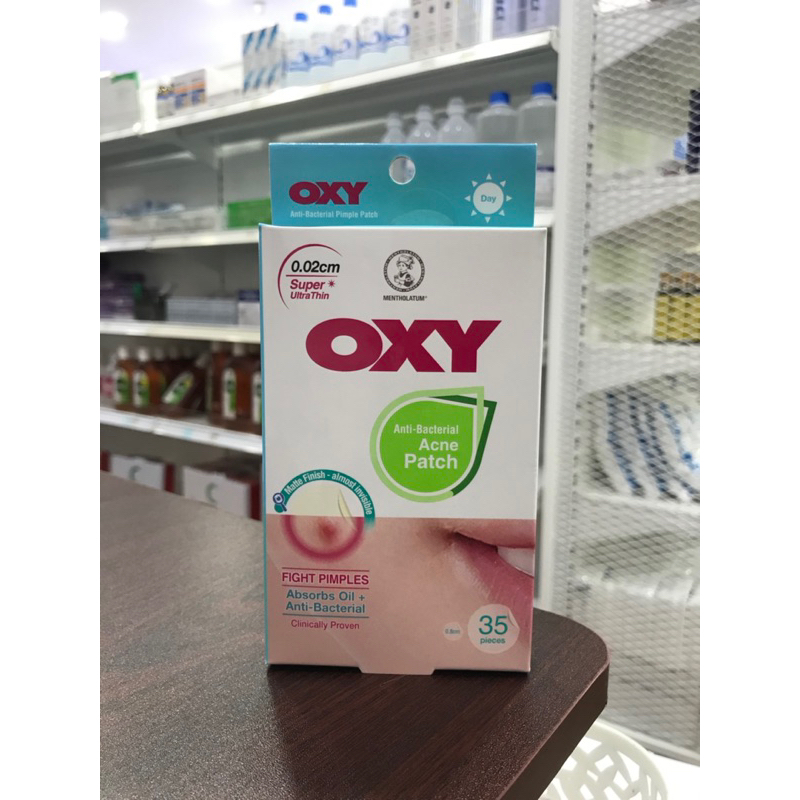 Oxy Anti-Bacterial Acne Patch Fight Pimples Absorbs Oil + Anti ...