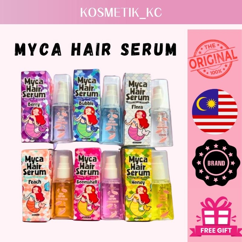 MYCA HAIR SERUM & KERATIN N TONIC | Shopee Malaysia