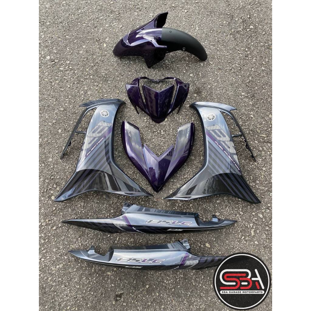 MOTORCYCLE COVERSET LC135 LC V8 PURPLE GREY BATMAN 2015 L8-ST-6 FUEL ...