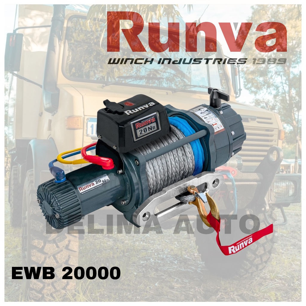 RUNVA ewb20000 WINCH 20000LBS (10000KG) | Shopee Malaysia