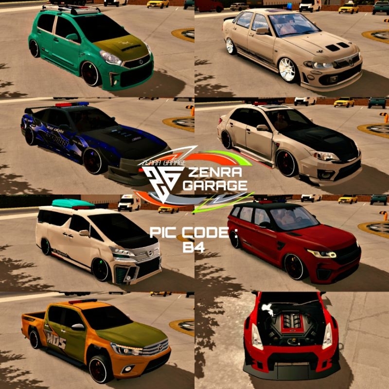 ZenraGarage CPM : #B4 LIVERY DESIGN | Shopee Malaysia