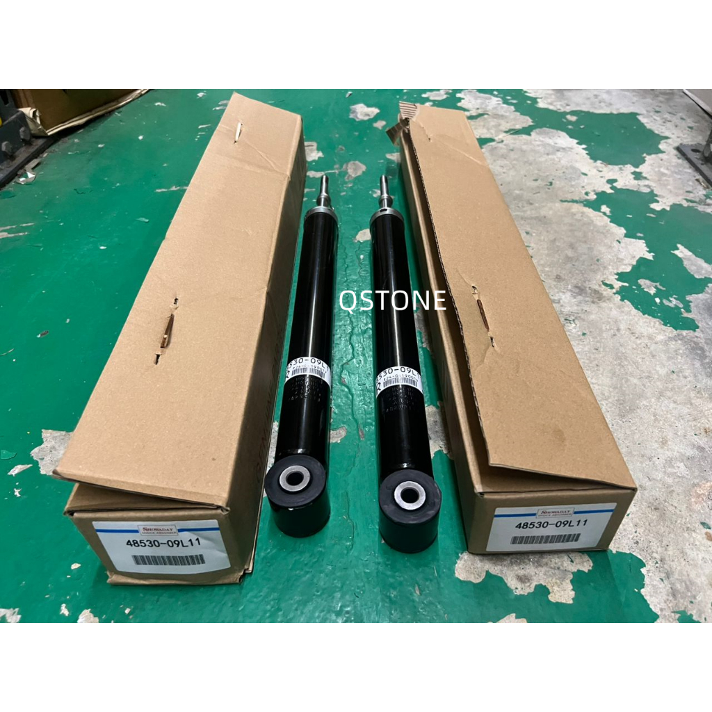 TOYOTA VIOS NCP93 / YARIS NCP91 -SHOWA BRAND (JAPAN) REAR ABSORBER SET 2PCS [48530-09L01 ...