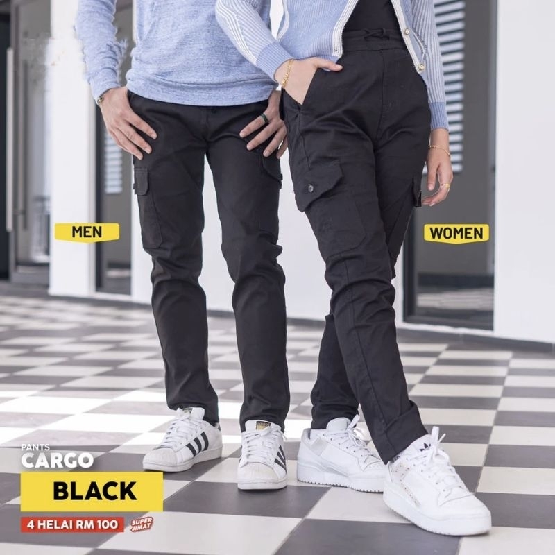 🔥New🔥Unisex Cargo Pants Tali Getha Selack Cargo Pants Prempuan Lelaki ...