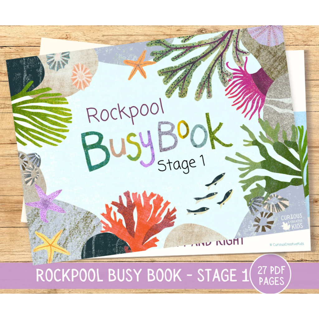 PDF] Rockpool Stage 1 Busy Quiet Book Learning Kids Printable ...