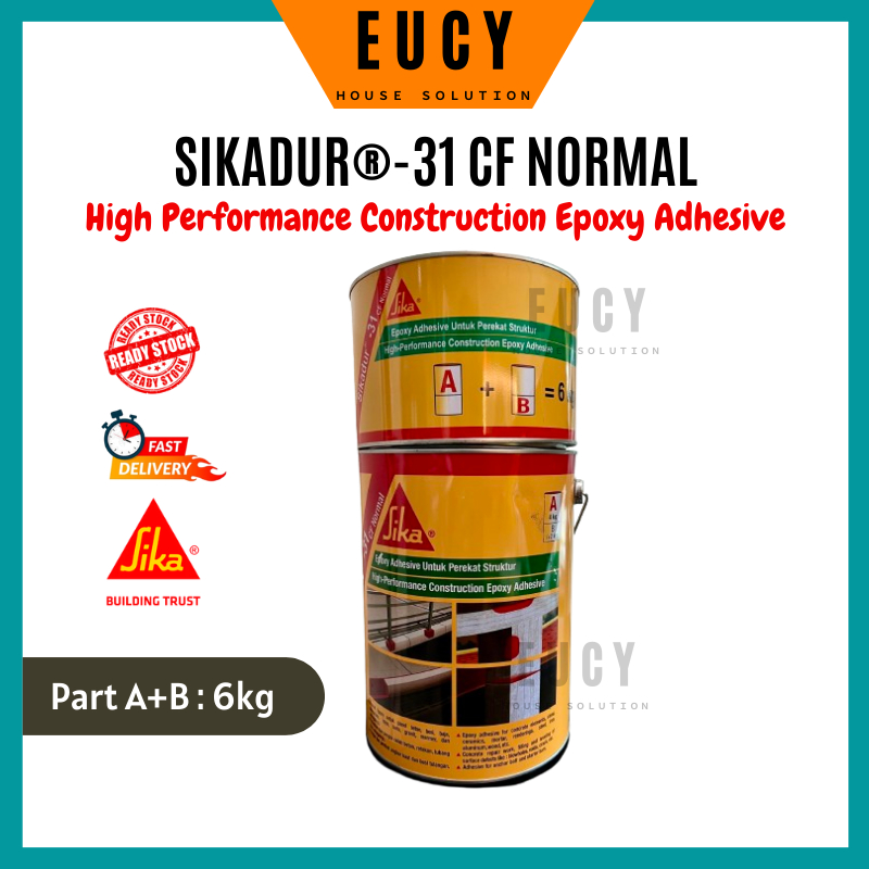 Sikadur 31 CF Normal (Part A+B : 6kg) Non Sag Epoxy Adhesive for ...