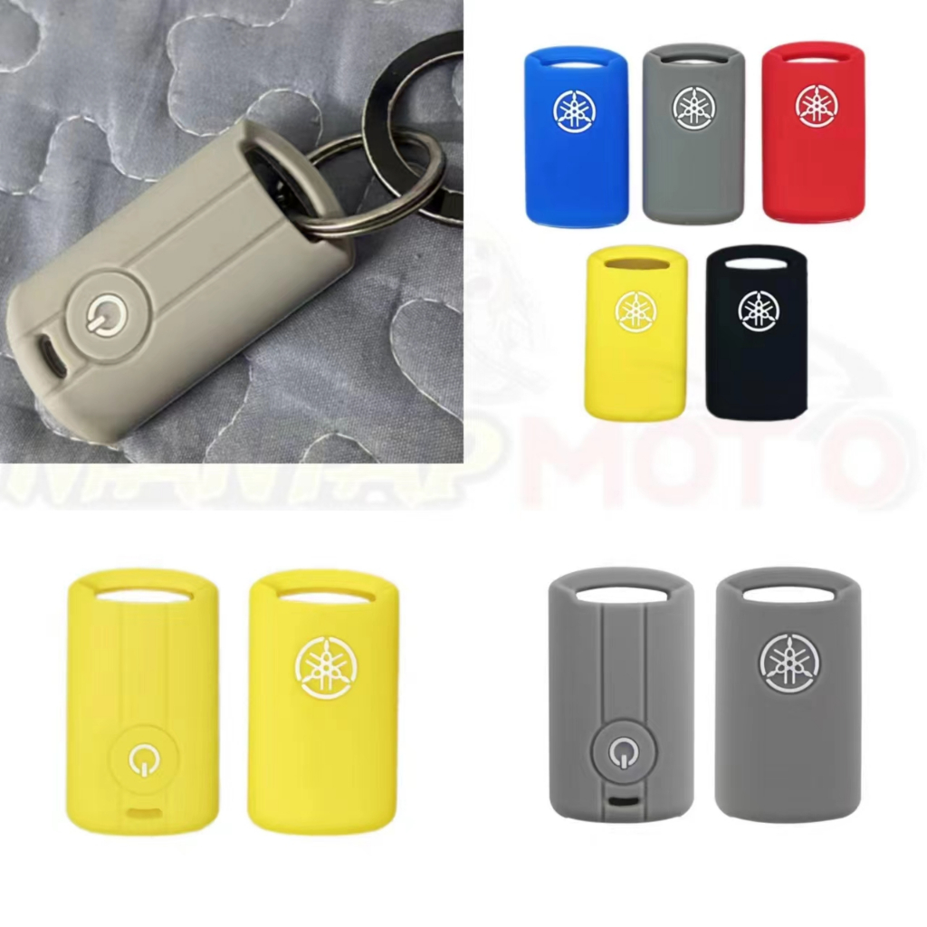 YAMAHA KEY COVER SILICONE RUBBER NVX155 XMAX Y16ZR NVX KEYCHAIN CONTROL ...