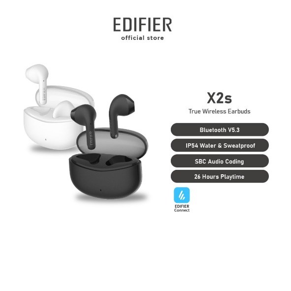 Edifier X2S Wireless Earbuds with App Control Bluetooth V5.3 Built In ...