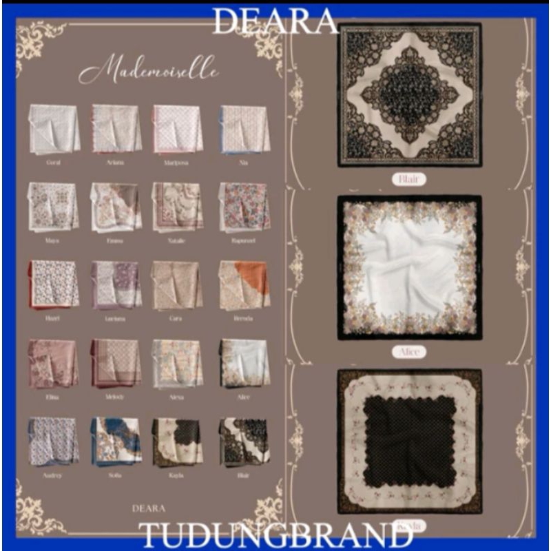 Deara hijab Mademoiselle Series | Shopee Malaysia