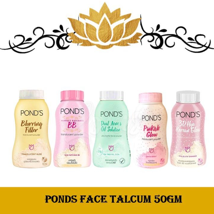 PONDS FACE TALCUM 50GM | Shopee Malaysia