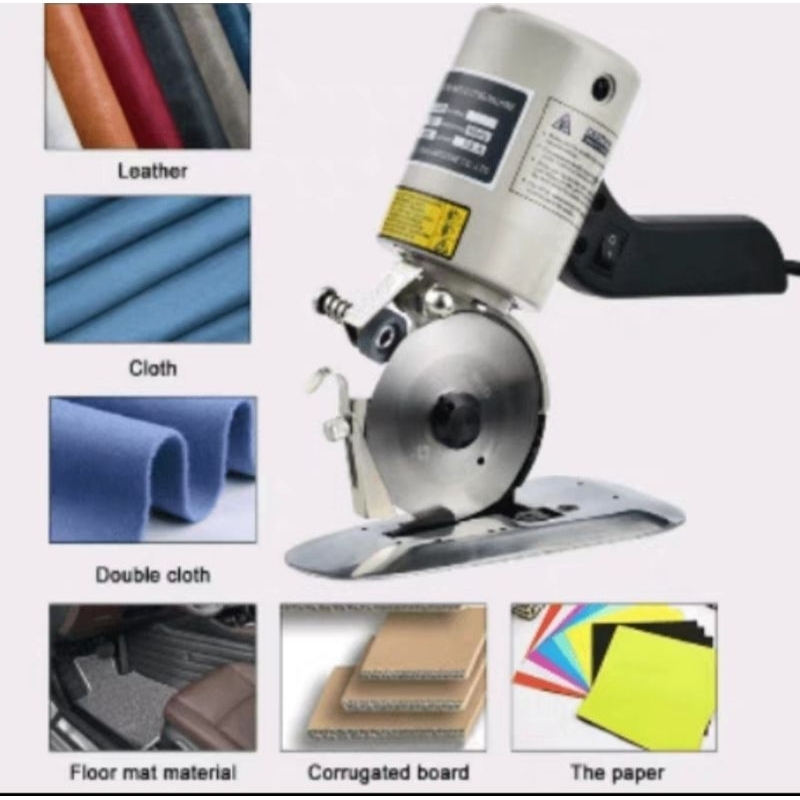 Gunting Kain Electric Cloth Cutter Fabric Cutting Machine Gunting ...