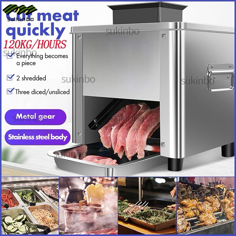 5mm、2.5 mm3.5 mm、Meat Cutter Commercial Automatic Slicer Cutter Meat ...