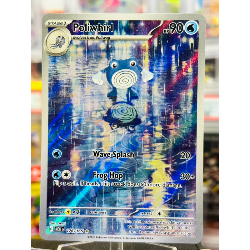 Poliwhirl 176/165 IR 151 english - Pokemon TCG | Shopee Malaysia