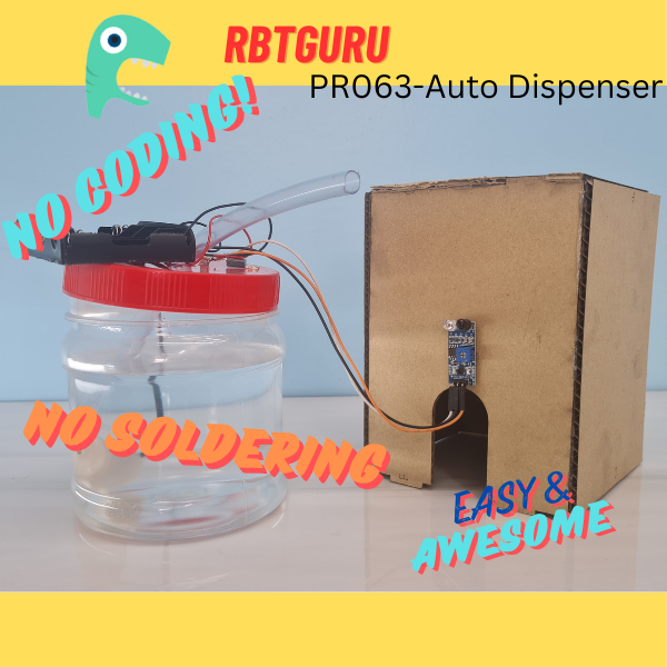 Projek Rbt mesin air minum automatik || No programming No soldering ...