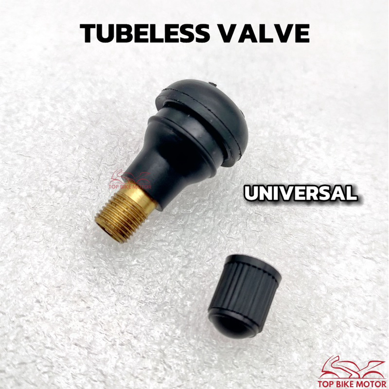UNIVERSAL TUBELESS VALVE KEPALA TUBE ANGIN TAYAR TUBE LESS | Shopee ...