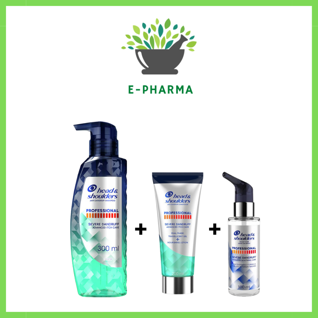 HEAD & SHOULDERS Professional Advanced Itch Care for Severe Dandruff ...