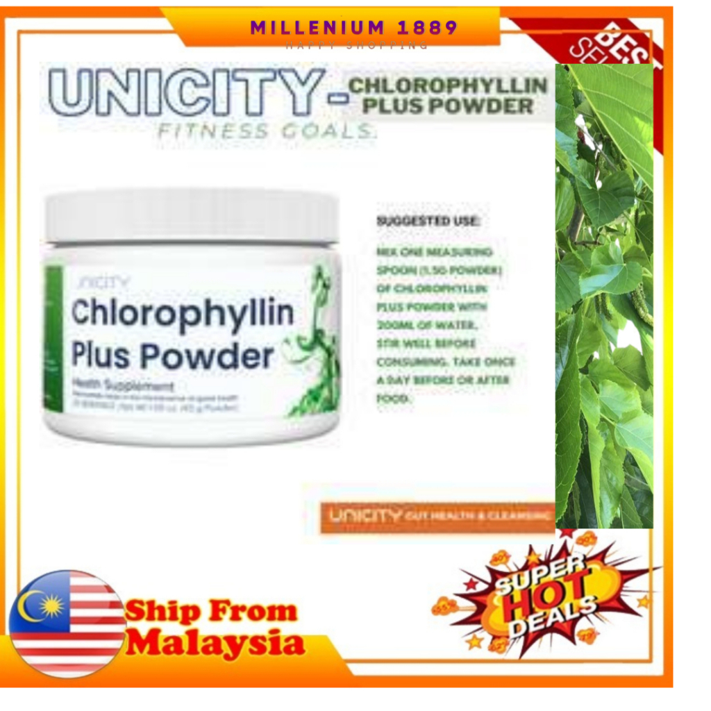 UNICITY CHLOROPHYLLIN PLUS TENGOK GAMBAR | Shopee Malaysia