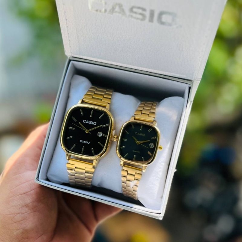 Casio Quartz Stainless steel Japan Engine Men's and Women's Watch ...