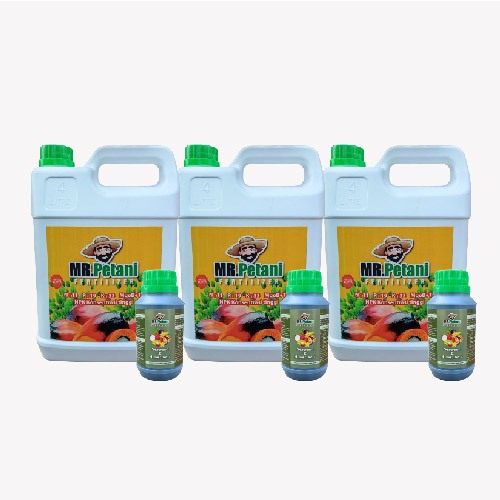 Pakej 3 Botol [𝟒𝐋𝐈𝐓𝐄𝐑] BAJA SAWIT MR PETANI | ANTI MELAWAS | SUPER ...